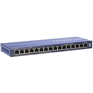 Prosafe 16port 10/100 Desktop Switch With 8port Poe Fs116p