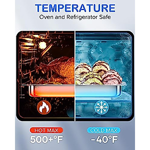 WantJoin Full Size Steam Table Pans, 6-Pack 2.5 Inch Deep Restaurant Steam Table Pans Commercial, Hotel Pan Made of 201 Gauge Stainless Steel