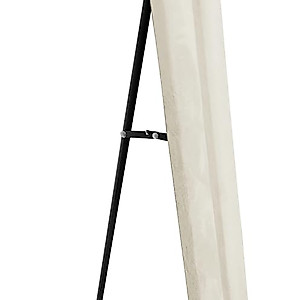 AyeWish Floor Mirror, Arched Full Length Mirror, Arched Mirror, Standing Mirror, Tall Mirror, Wall Mounted, FreeStanding, Large Mirror, 63"×24", Flannel Frame- Beige White