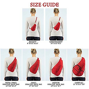 AmeriBag Small Healthy Back Bag Tote Prints and Patterns (Cosmos)