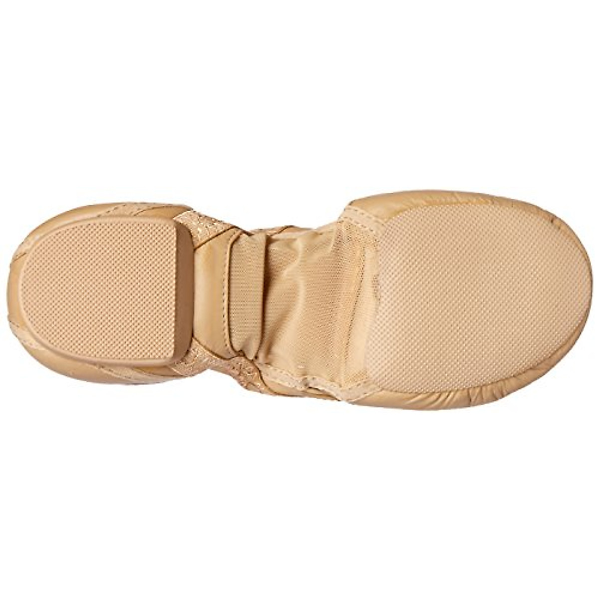Capezio Women's Freeform Jazz Shoe, Caramel, 13.5 Wide