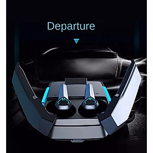 AYSEONVI Bluetooth Wireless Earbuds,Professional Design,Deep Bass Loud,Sound Clear, Call Noise Cancelling with 4 Microphones in-Ear in-Ear Bluetooth Headphones Gray Compatible for iPhone Android