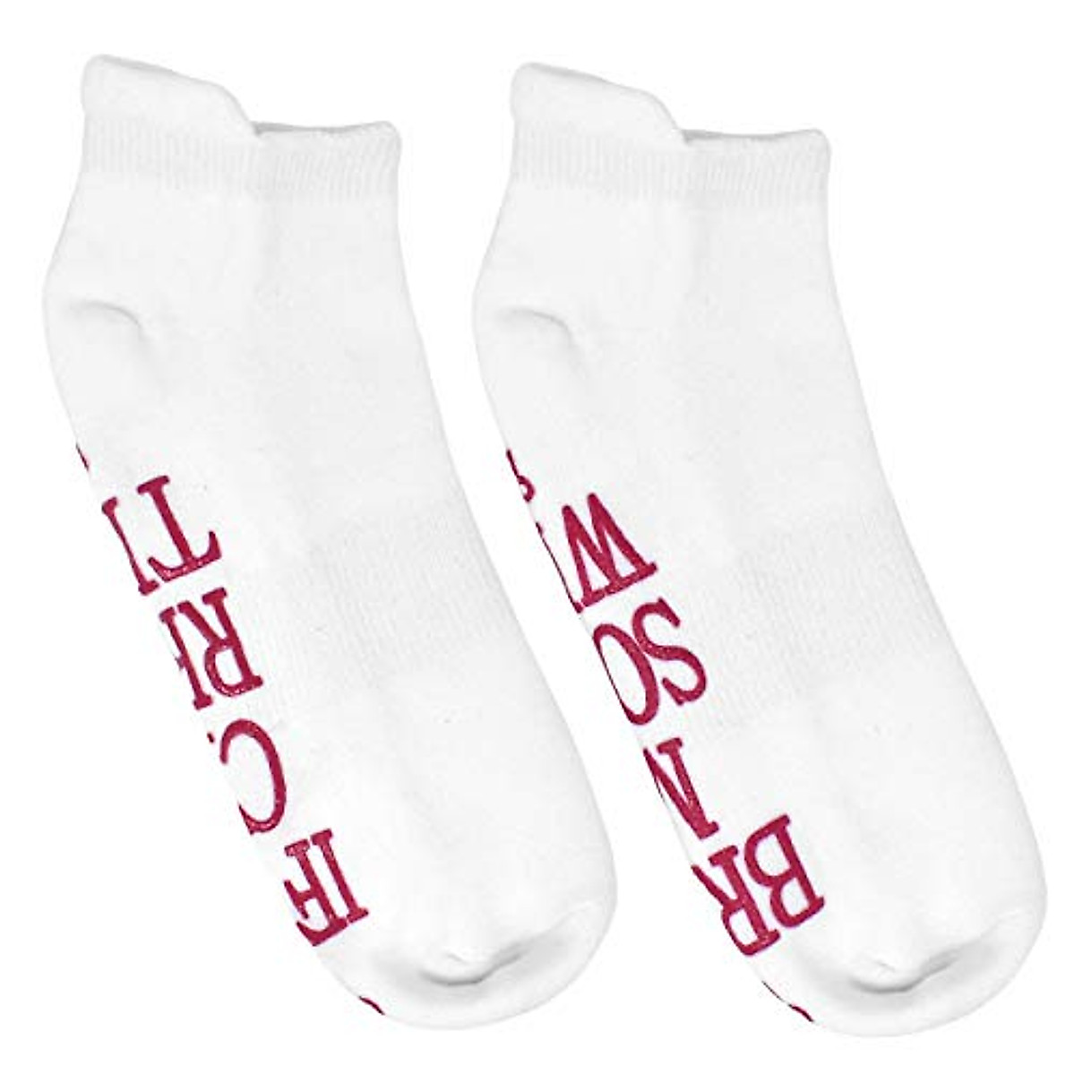 The ONLY GIFT WORTH GIVING Funny Wine Socks for Women - Wine Gifts for Women and Wine Accessories for Wine Lovers - Unique Wine Lovers Gifts for Women - Perfect Mother's Day Gifts Socks for Women