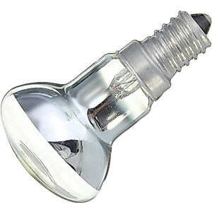 White Edison Bulb E14 Light Holder R39 Reflector Spot Light Bulb Lava Lamp Incandescent Filament Lamp Incandescent Bulbs Light Bulbs Dimmable (30 Watts)