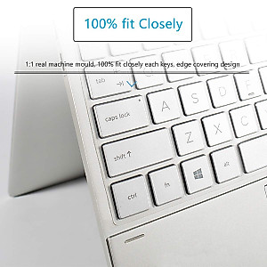 Keyboard Cover for HP 15-EH Laptop 15.6" Model 15-eh0010nr 15-eh0015cl 15-eh0095nr 15-eh0097nr eh0177ng |2021 HP Pavilion 15.6" Laptop Model 15-eg 15z-eh 15-eg0154ng US Layout Keyboard Cover -TPU