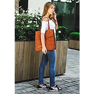 Leather Vintage Gypsy bag Vintage tote bag shoulder bag Women leather top handlebags Leather bags for women