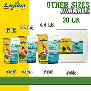 Laguna All Season Goldfish & Koi Floating Food, 17 oz