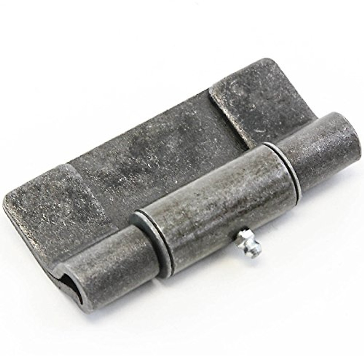 Red Hound Auto 4 Weld on Hinges Butterfly Trailer Compatible with Ramp Steel Heavy Duty Grease Fitting New