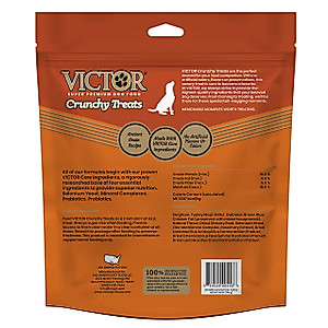 Victor Super Premium Dog Food – Classic Crunchy Dog Treats with Turkey Meal – Gluten-Free Treats for Small, Medium and Large Breed Dogs, 28oz
