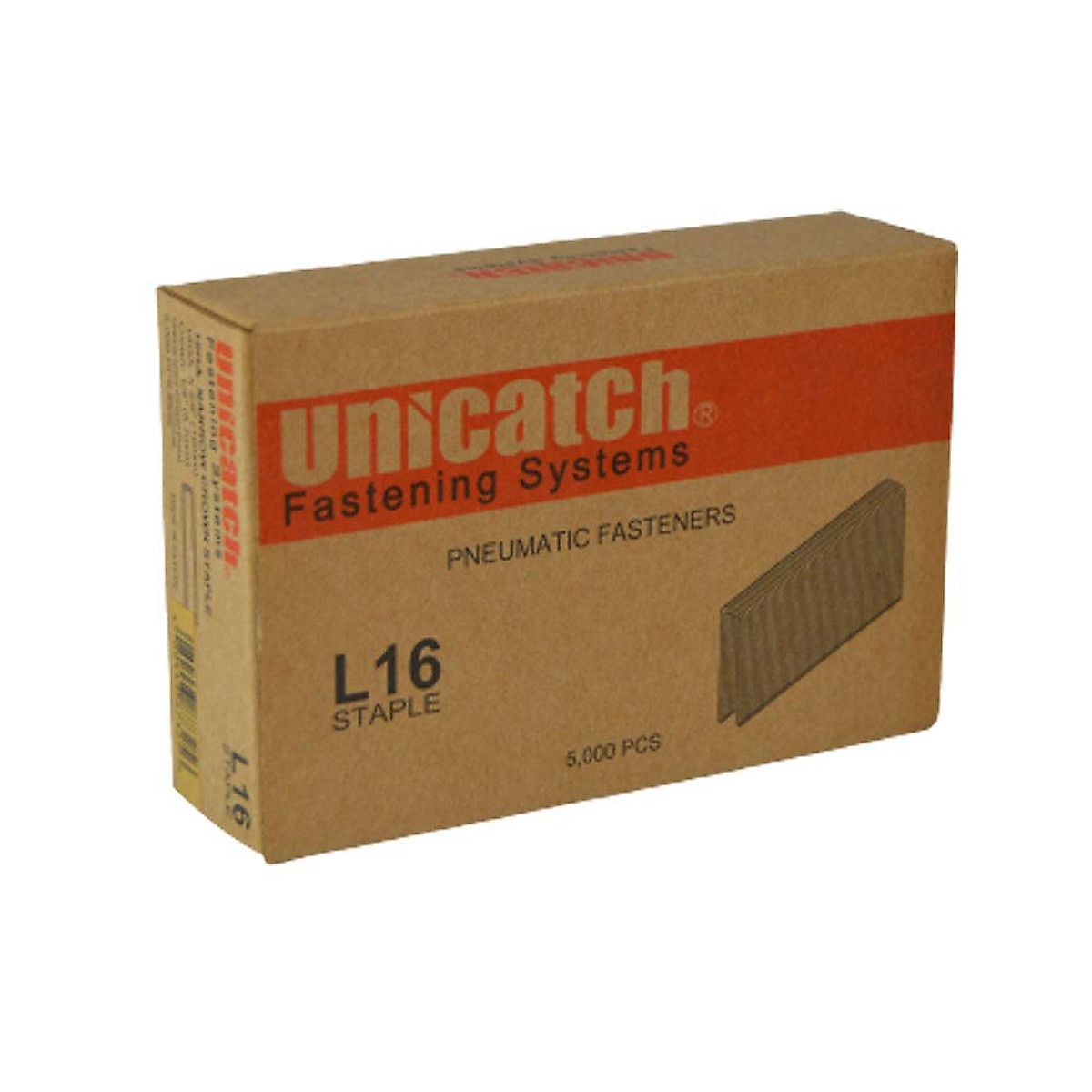 Senco L Series 18 Gauge Narrow 1/4 Inch Crown Staples - 5/8 Inch Legth (5,000/Box) Similar to Senco L10