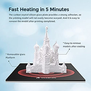 Voxelab Aquila C2 3D Printer, Fully Open Source FDM DIY Printers with Removable Build Surface Plate and Resume Printing Function, Print Size 220x220x250mm