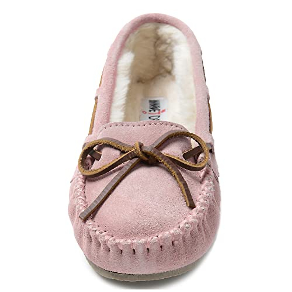 Minnetonka Womens Cally Slipper, Pink Blush, Size 8