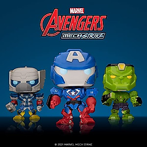 POP Marvel: Marvel Mech - Thor Vinyl Bobblehead, Multicolor, Standard