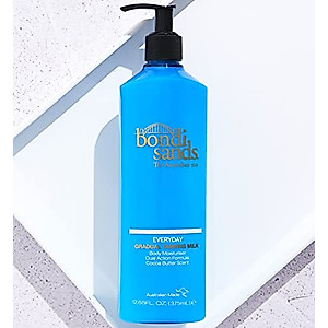 Bondi Sands Everyday Gradual Tanning Milk | Lasting, Tanning Body Moisturizer Enriched With Aloe Vera and Vitamin E for Glowing Skin, 13.2 Fl Oz