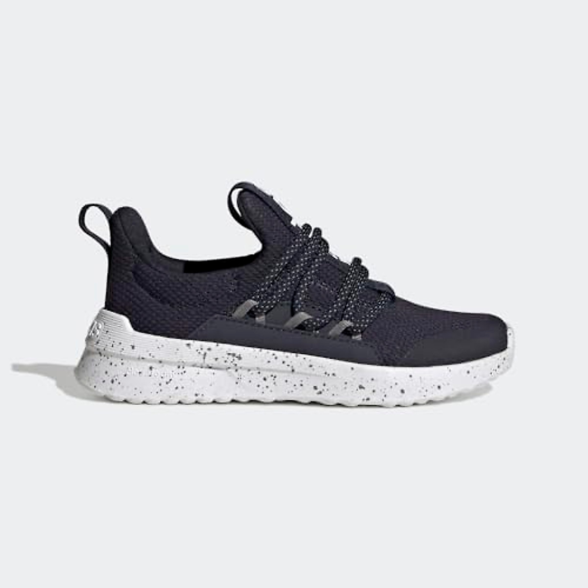 adidas Lite Racer Adapt 5.0 Running Shoe, Ink/Shadow Navy/White, 2 US Unisex Little Kid
