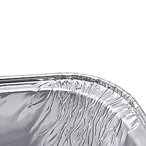 (35 Pack) Drip Pans Compatible with Weber Grills Spirit Gas Grills, Q Grills, Genesis and Genesis II LX 200 300 Series l Disposable Aluminum Foil Grease Trays l BBQ, Roasting, Baking & Cooking