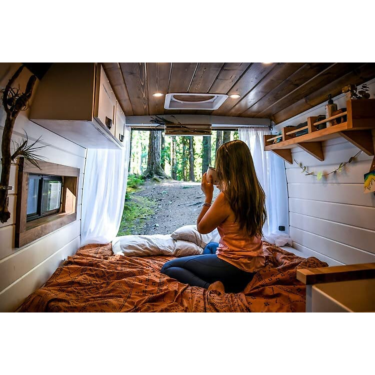 1000 TC RV Sheet Sets 38X72 Cot Bed Size Mediterranean Blue Solid, Bed Sheets for Campers, Egyptian Long-Staple Cotton RV Bunk and Truck Sleeper Easy Fit Mattress up to 6 Inch Deep Pockets