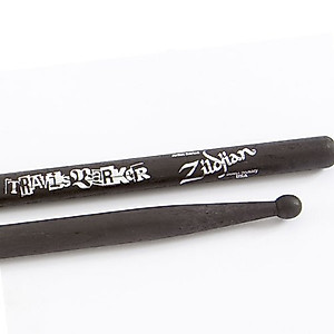 Avedis Zildjian Company Travis Barker Artist Series Drumsticks - Black