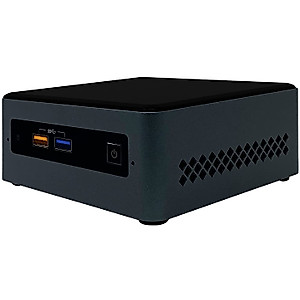 Intel NUC7CJYHN Mini PC NUC Kit - Intel Celeron J4005 Dual-Core Processor up to 2.70 GHz, 8GB DDR4 Memory, 128GB Solid State Drive, Intel UHD Graphics, Windows 10 Pro
