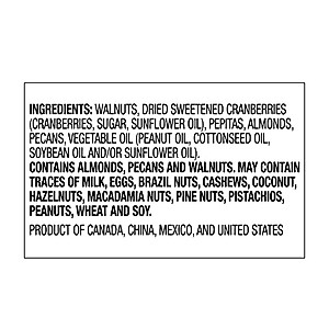 Great Value Omega-3 Trail Mix, 1.5 oz, 8 Count Snack Pouches (Pack of 3)