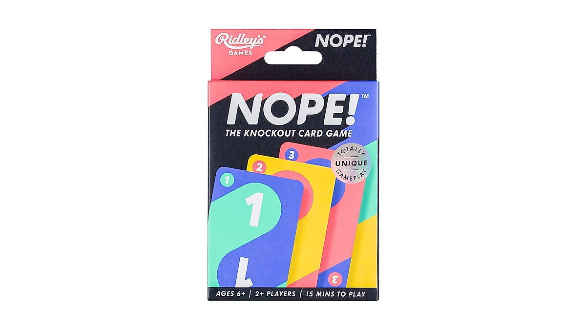 Ridley's Nope! Fun Family Card Game - Fast-Paced & Strategic
