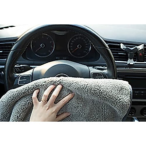 ANOUR Microfiber Towels for Cars Plush Microfiber Car Drying Towel Scratch-Free 36” x 25” Durable Cloth for Car Cleaning