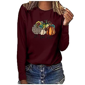 QTOCIO Womens Tops And Blouses Women Casual Button V Neck Hoodies Oversized Pullover Sweatshirt Hooded Sweater Tops With Pockets Going Out Blouses
