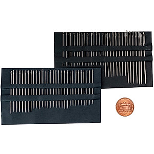 SINGER 07380 Assorted Hand Needles - Betweens, Chenille, Darners, Embroidery, Tapestry & Sharps, 60-Count,