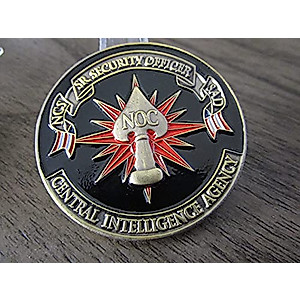 Central Intelligence Agency Senior Security Officer Non-Official Cover Covert Operations Challenge Coin