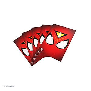 Gamegenic Marvel Champions The Card Game Official Spider-Woman Art Sleeves | Pack of 50 Art Sleeves and 1 Clear Sleeve | Card Game Holder | Use with TCG and LCG Games | Made by Fantasy Flight Games
