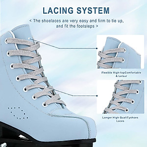 jessie Roller Skates for Women, Frosted Toddler Roller Skates Adjustable Holographic Women Roller Skates Girls Roller Skates Adults for Indoor Outdoor