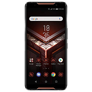 ASUS ROG Gaming Phone ZS600KL (Snapdragon 845, 8GBRAM, 128GB Storage, Dual-SIM, Android, 6" inch) (GSM Only, No CDMA) Factory Unlocked 4G Smartphone (Black) - International Version