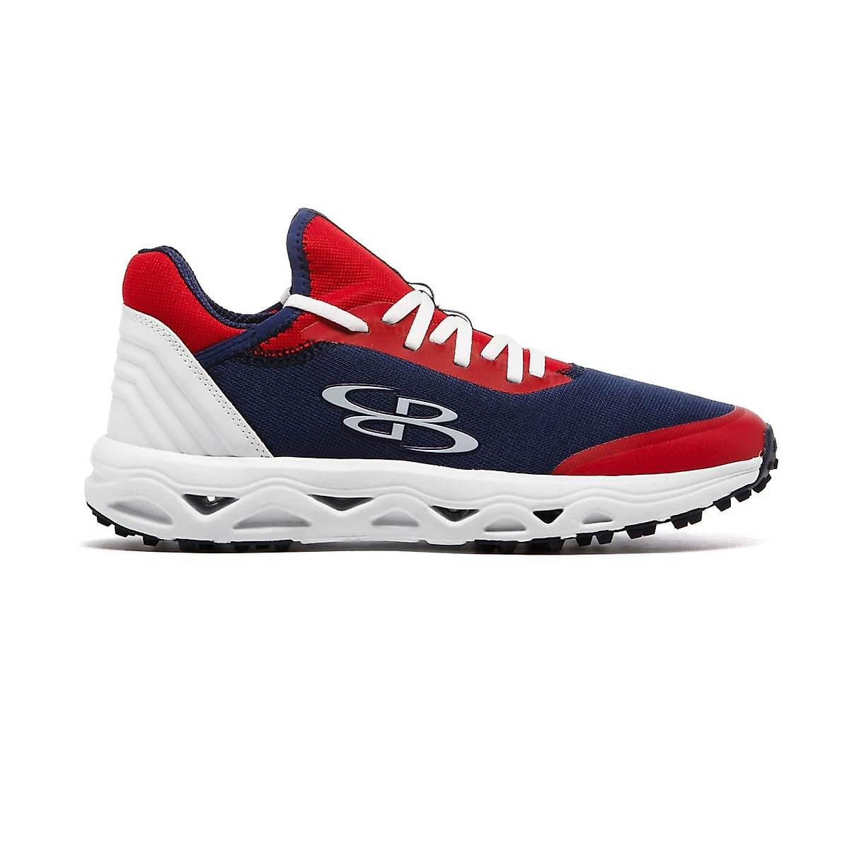 Boombah Women's Raptor Prime Turf Navy/White/Red - Size 9