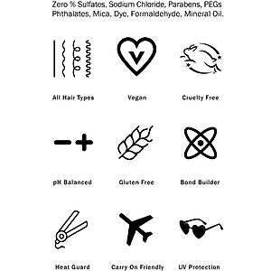 Roze + Quartz® Super 7 Leave-In Conditioner • Seven Benefits for All Hair Types (3.3oz)