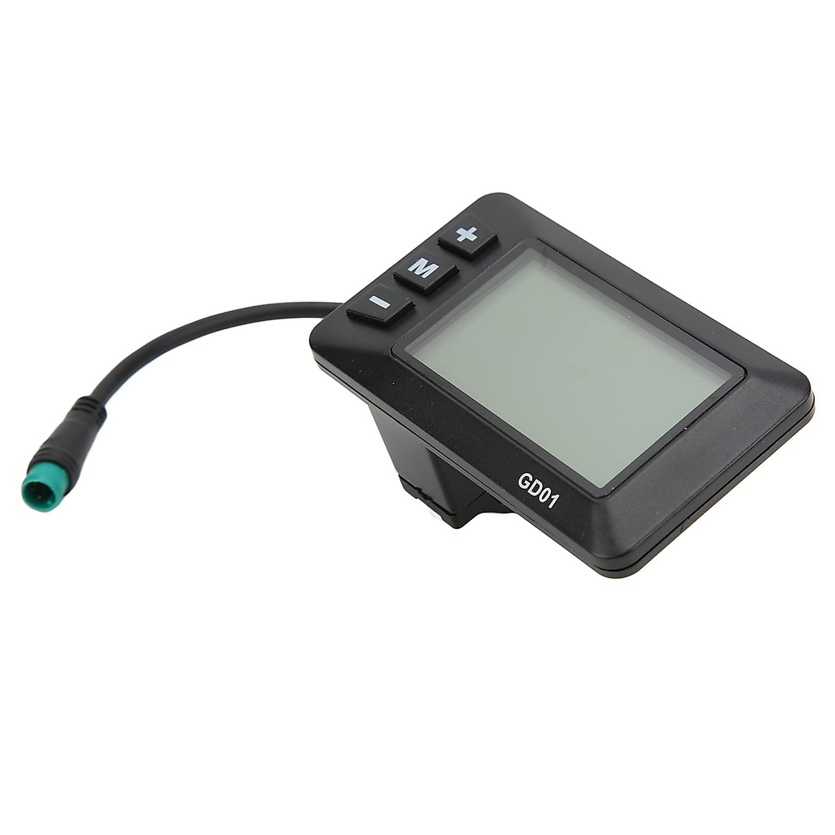 36V 48V LCD GD01 Display, Electric Bicycle Display Meter 5 Pin with Waterproof Plug Suitable for 0.9in/22.2mm E-bike Handlebar