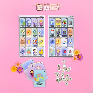 JIMMY'S TOYS Baby Shower Loteria Bingo Game