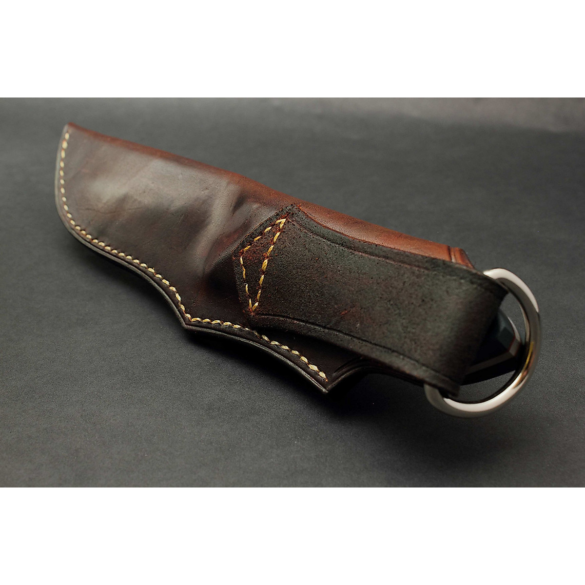 Sheath/Cover/Holster for the Benchmade Bushcrafter 162 - Handmade Custom Leather