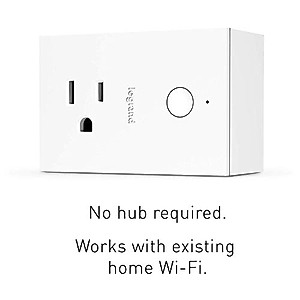 Legrand, Smart Plug, Smart Outlet, Apple Homekit, Quick Setup On iOS (iPhone or iPad), No Hub Required, HKRP10