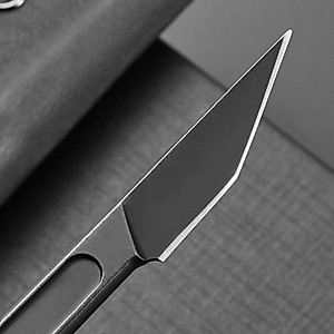 Ccanku C1104 Fixed Blade Knife D2 Blade+Stainless Steel Handle Fixed Blade Knife for Hunting, Survival, Camping Outdoor Utility Knife with K Sheath