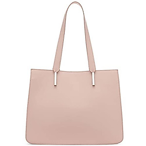 Calvin Klein Audrey North/South Tote, Rose Smoke