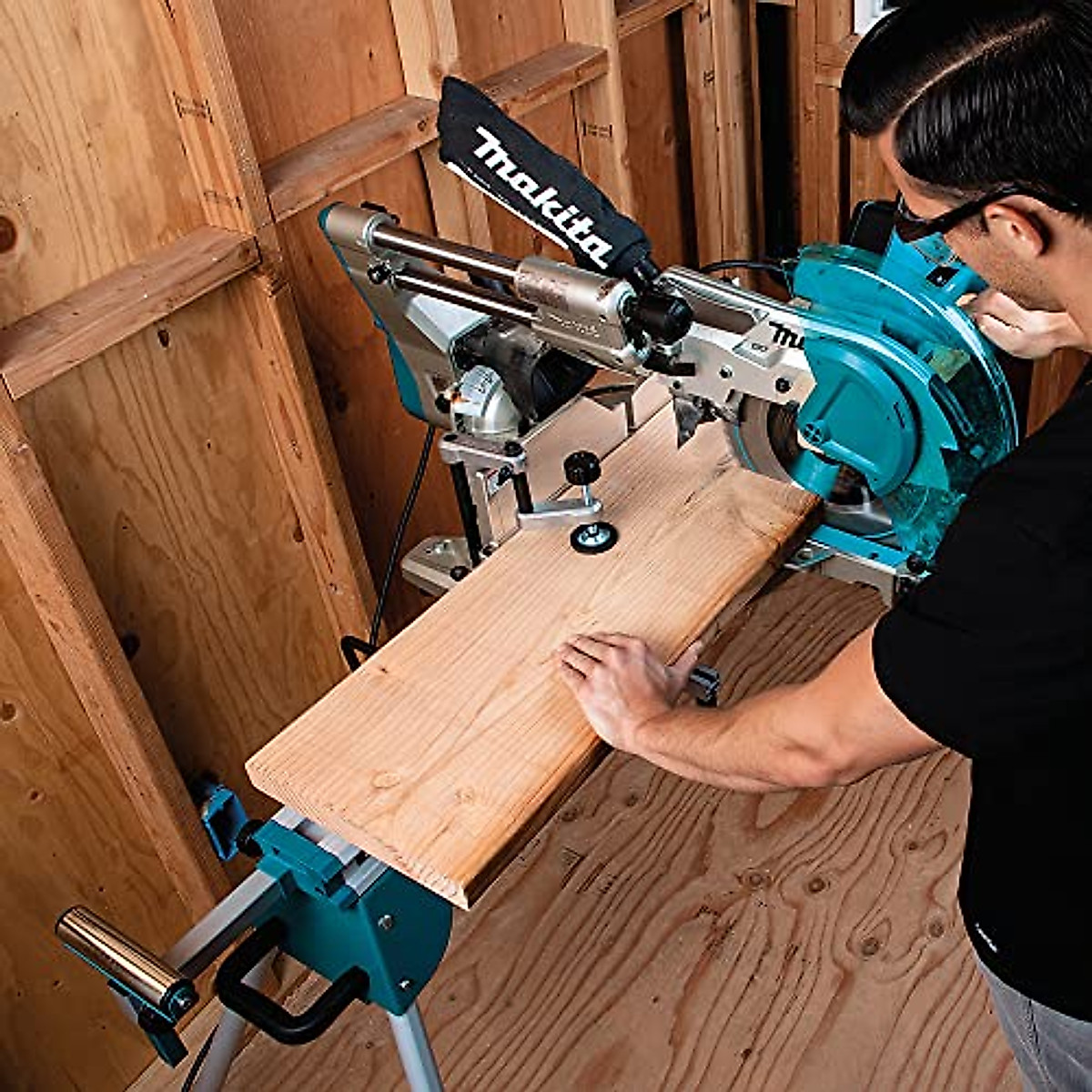 Makita LS1219L 12" Dual-Bevel Sliding Compound Miter Saw with Laser