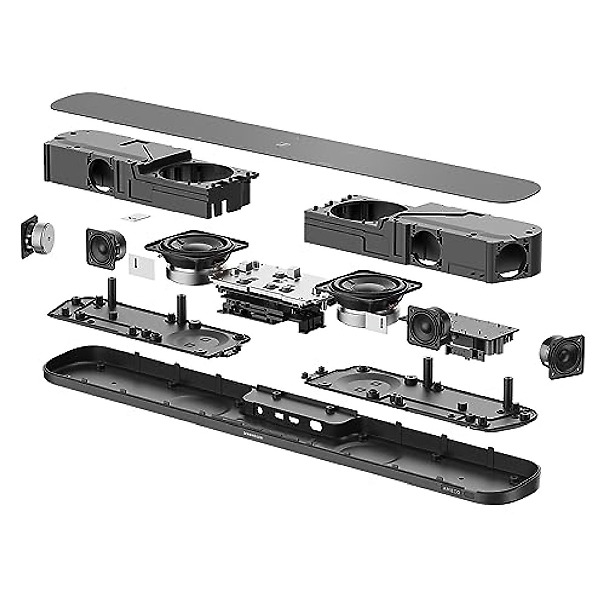 Sennheiser AMBEO Soundbar Mini - Immersive 3D Audio for TV, Movies, and Music - Compact Device with Powerful Adaptive Features, Multiple Connectivity and Intuitive Usage