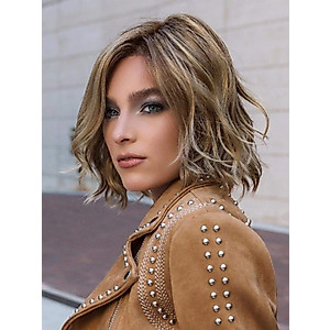 Bundle - 8 item: January Petite Wig by Jon Renau, Christy's Wigs Q & A Booklet, 2oz Travel Size Wig Shampoo, Conditioning Spray, Flexible Spray, HD Smooth, Wide Tooth Comb & Wig Cap - Color: 4