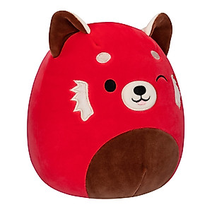 Squishmallows 8-Inch Cici Winking Red Panda - Little Ultrasoft Official Kelly Toy Plush