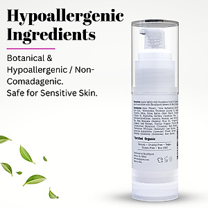 Fifth & Skin Better'n Ur Skin MINERAL MAKEUP PRIMER - Natural - Organic - Vegan - Cruelty Free - Hydrate, Minimize Pores & Lines - Lightweight, Non-Greasy - ALL Skin Types - Paraben Free - 1 oz.