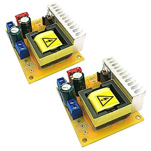 DEVMO 2 Pcs 8-32V to 45-390V DC-DC High Voltage Boost Converter ZVS Step-up Booster Module