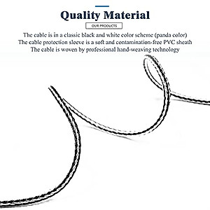 GUCraftsman 16 Strands 7N Single Crystal Copper/Silver Mixed Headphones Replacement Cables 4Pin XLR/2.5mm/4.4mm Balance for Focal Utopia (4.4mm Plug)