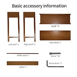 SOBIBO Bamboo Shoe Rack Organizer, 5 Tier Shoe Shelf Storage Organizer, for Entryway, Hallway, and Closet (Nature-31.5)