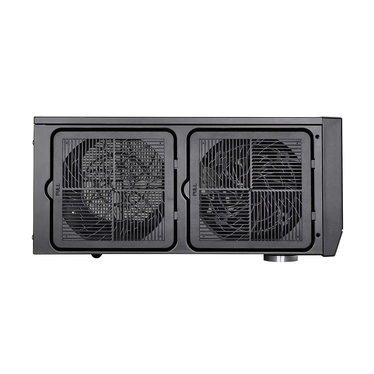 SilverStone Technology Grandia Series Aluminum HTPC Computer Case for ATX / SSI-CEB - Black (GD09B)