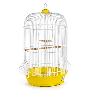 Prevue Hendryx SP31999Y Classic Round Bird Cage, Yellow